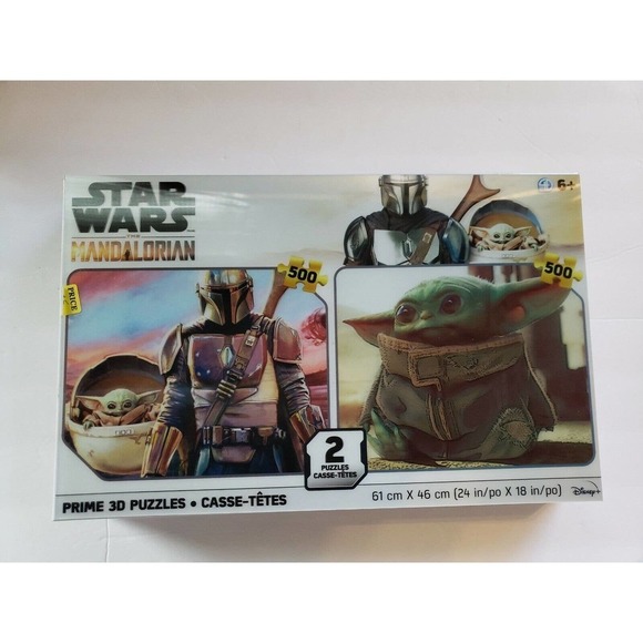 Disney | Games | Star Wars The Mandalorian Disney 50pc Prime 3d Puzzles ...